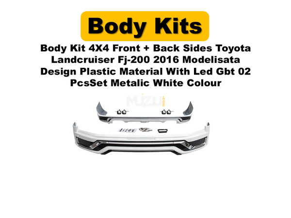 Toyota Land Cruiser LC200 2016 Modellista Style 4×4 Body Kit – Front ...